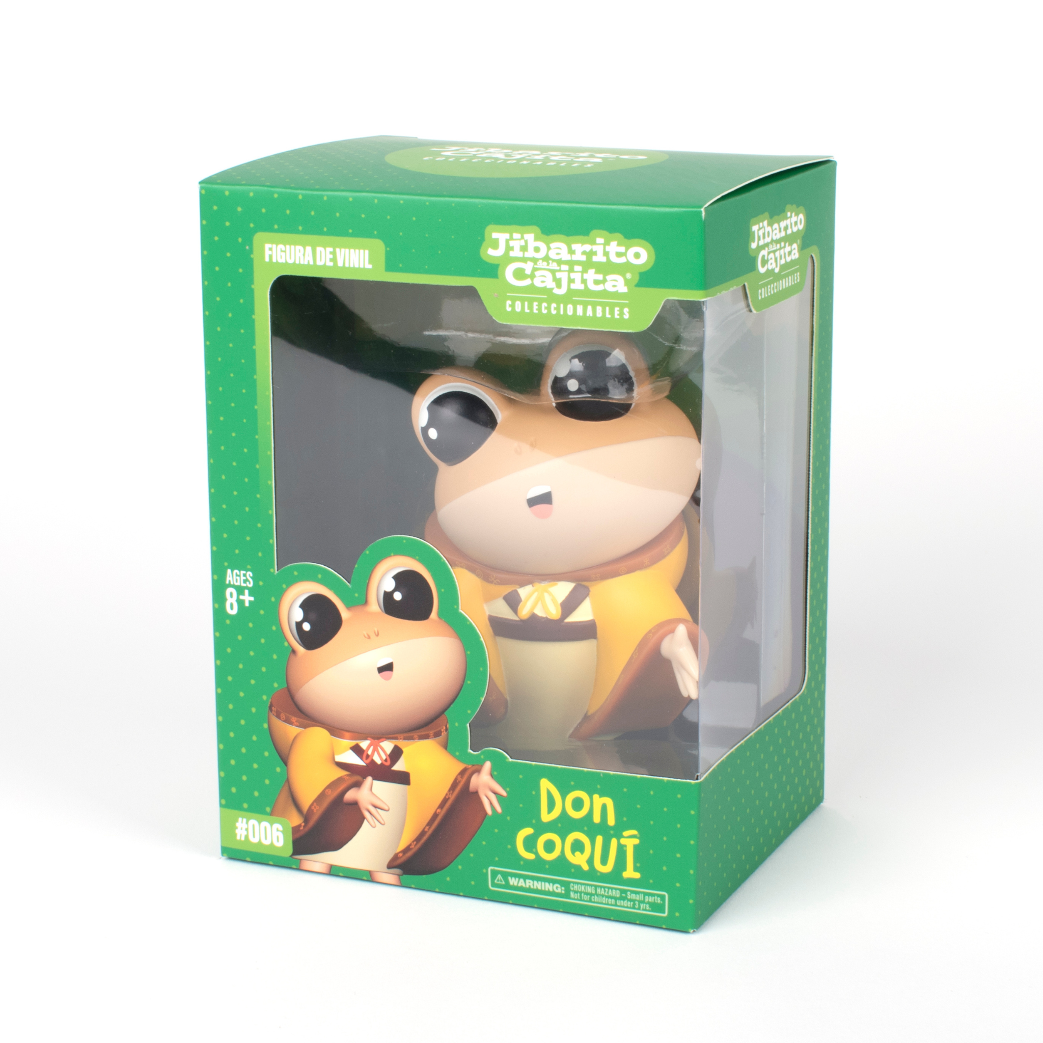 Don Coquí Figura de Vinil | Coleccionable Boricua – Jibarito de la Cajita®