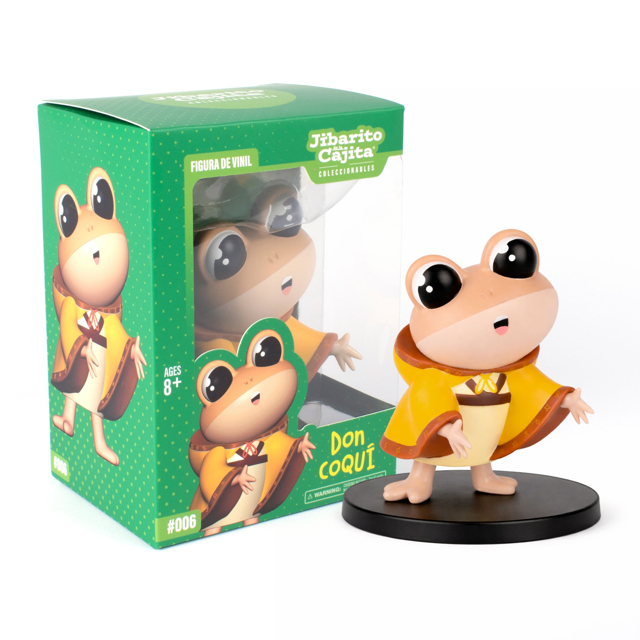 Don Coquí | Set de Figura y Libro – Jibarito de la Cajita®
